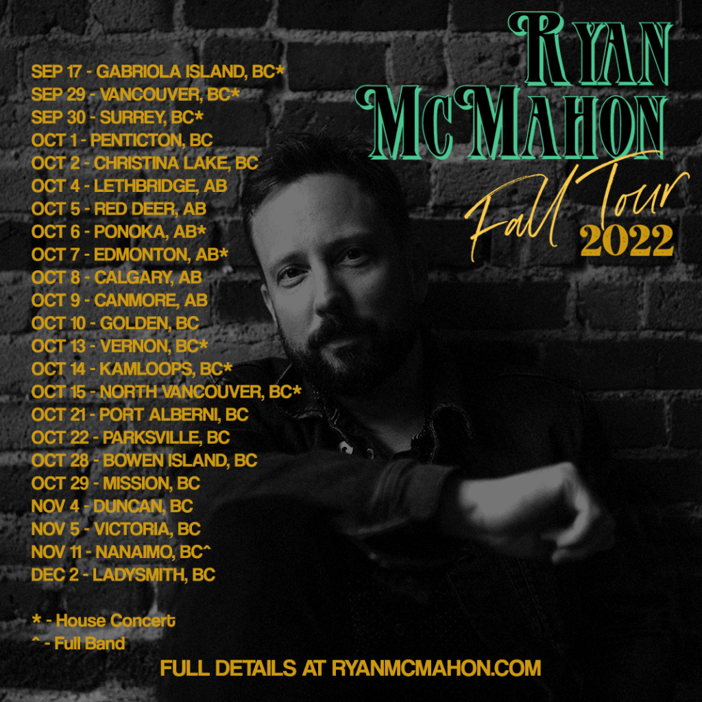 On the road again... - Ryan McMahon